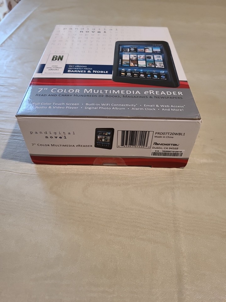 PanDigital Novel Multimedia eReader android 1GB Wi-Fi 7in | eBay