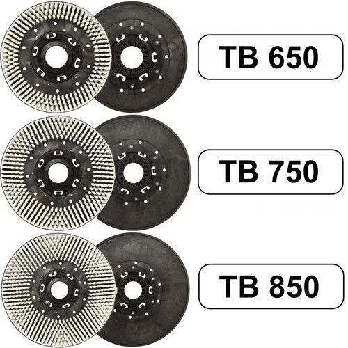 Tellerbürste für Hako B70, B90, B750 R, B115 R, B120 R, B 1050 Mit ...