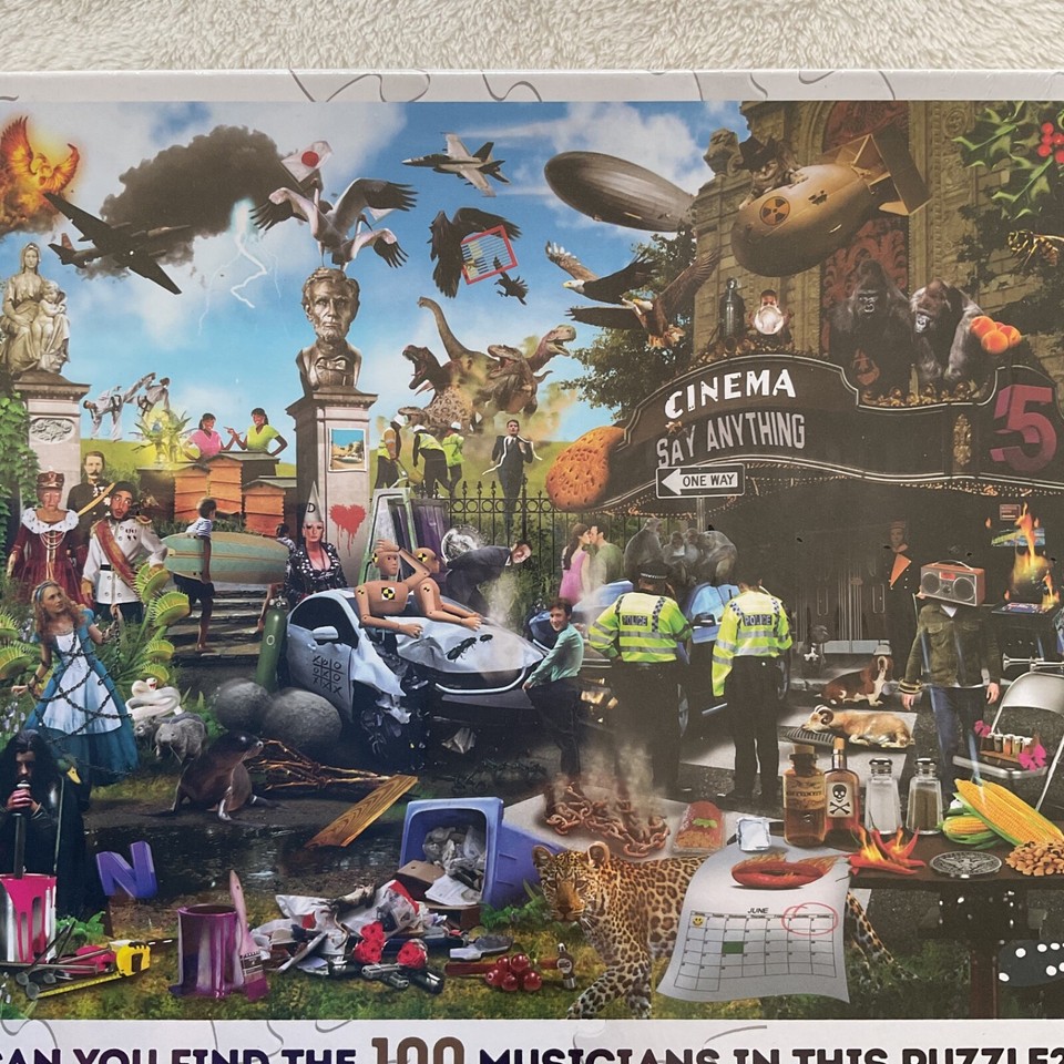 Music Visual Puns 1000 Piece Jigsaw Puzzle by PUNtastic New Sealed | eBay