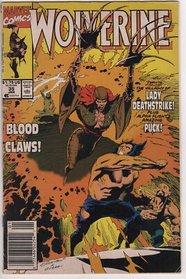 - Wolverine #35 (1991) Marvel - Newstand, Lady Deathstrike | eBay