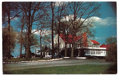 Historic Olney Inn Quaker Maryland Restaurant & Cocktail Lounge 1950s ...