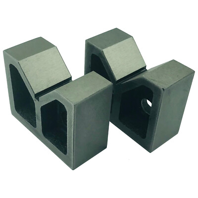 Pair Of Cast Iron Vee Blocks 3 inch | eBay UK