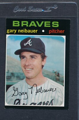 1971 Topps #668 Gary Neibauer Braves VG/EX *10158 | eBay