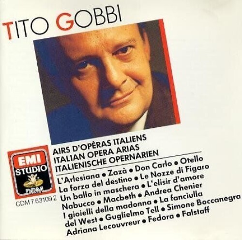 CILEA - Tito Gobbi - Italian Opera Arias (emi) - CD - 'Like New' 01/23 ...