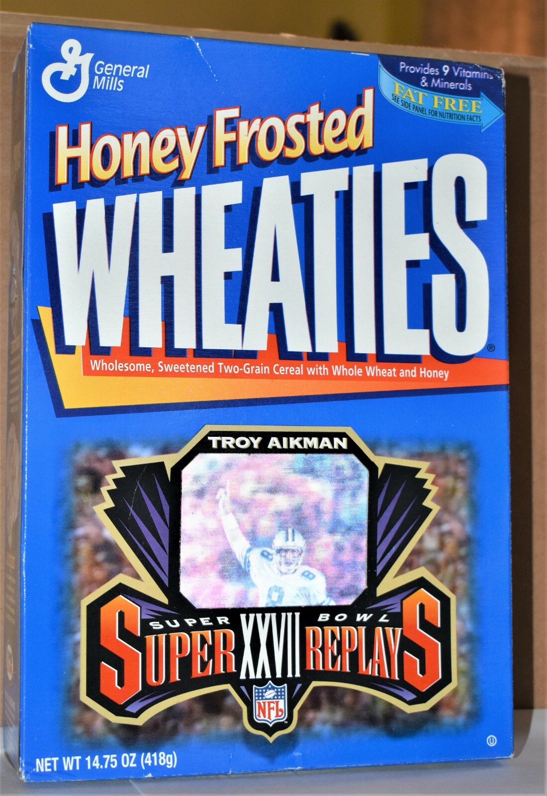 1996 Rare Honey Frosted Wheaties Box 14/34 oz. Full Unopened Excellent ...
