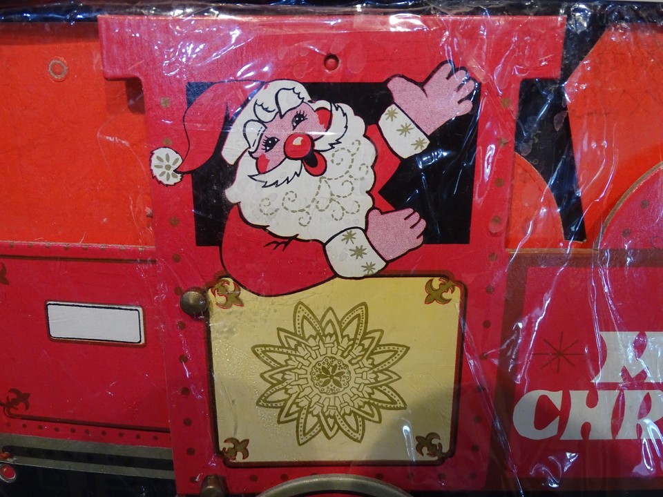 VTG CARDBOARD CHRISTMAS SANTA MAIL BOX | eBay