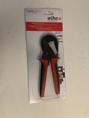 WIHA AUTOMATIC CRIMPER FOR FERRULES, CRIMP TOOL TYPE HAND FOR WIHA AWG ...