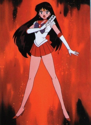 SAILOR MOON R TRADING CARD amerikanisch DEZ N 68 SAILOR MARS MARTE REI ...