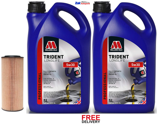 FOR BMW E90 330D & M SPORT OIL FILTER & 10LT ENGINE OIL SERVICE KIT NEW ...