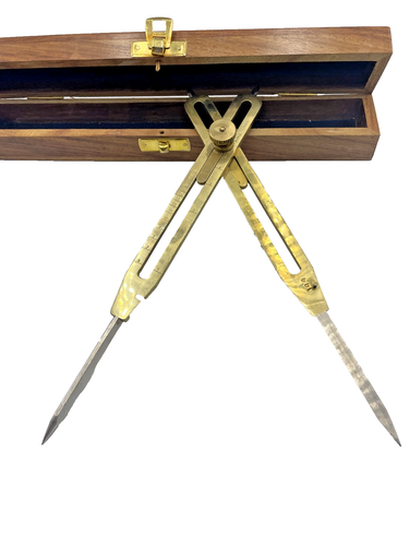 Proportional Divider Size 9" Full Brass with Solid Steel Point with ...