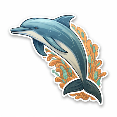 Riesiger XXXL Autoaufkleber Sticker Niedlicher Delfin Aufkleber | eBay.de