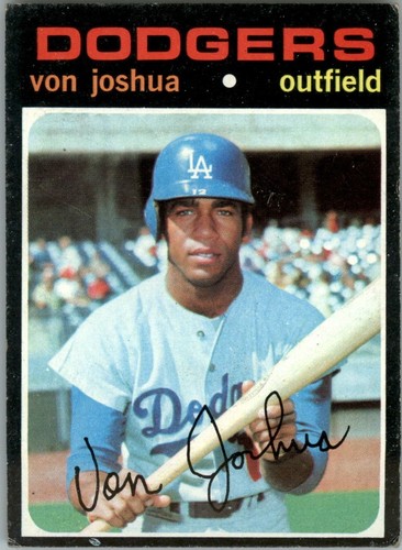 1971 Topps #57 Von Joshua RC - VG | eBay