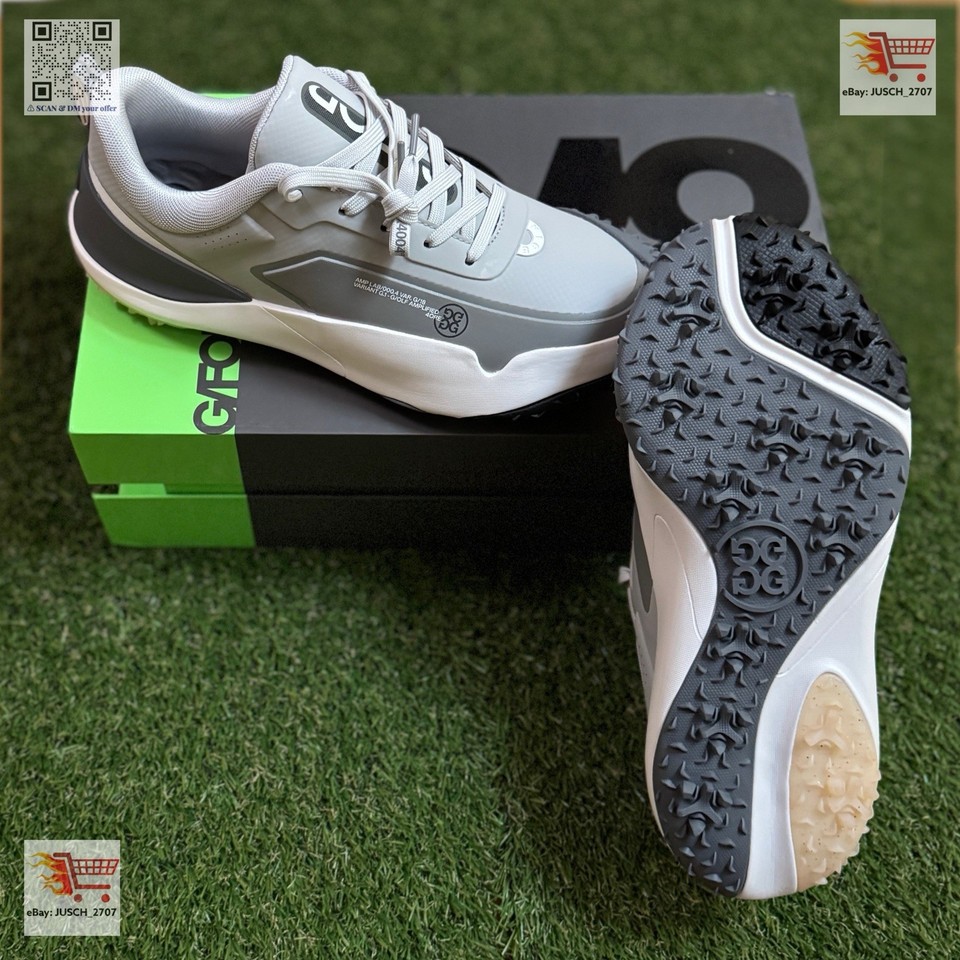 G/Fore Fore G4 G/18 Golf Shoe Sneaker ⛳️ US 12 ⛳️ Gray White | eBay