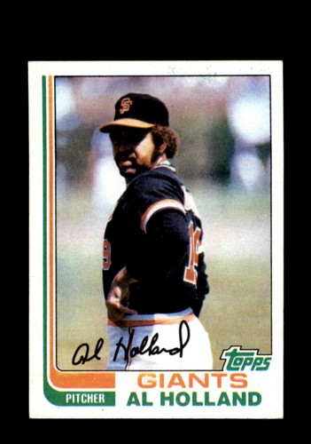 1982 Topps #406 Al Holland San Francisco Giants NM-MT | eBay