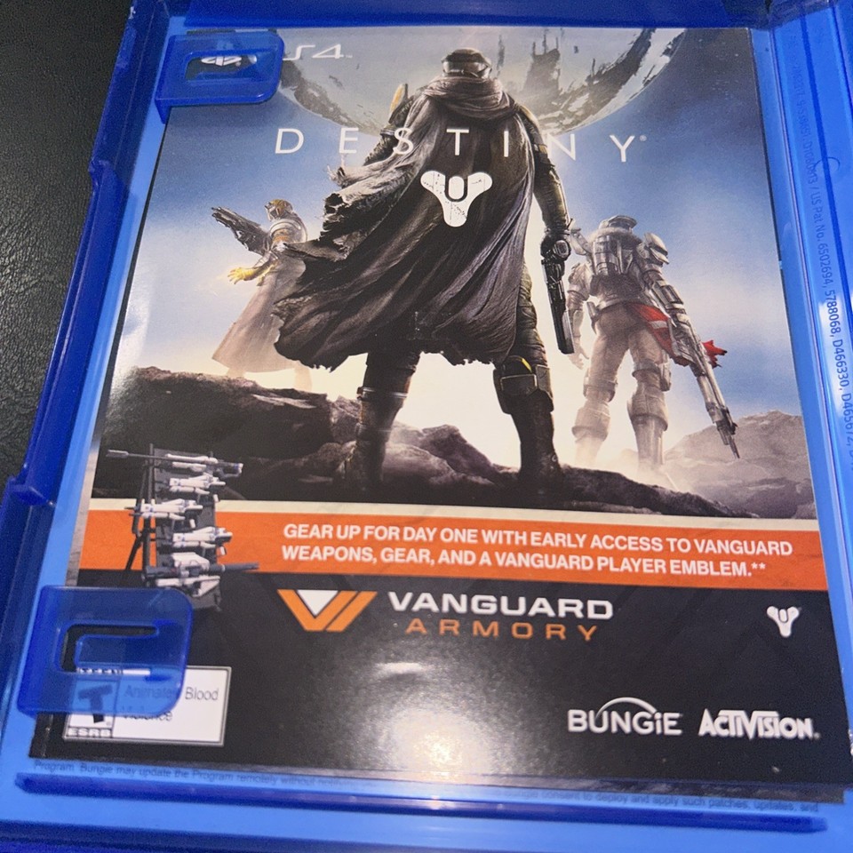 PS4 Destiny Sony Playstation 4 2014 Action Video Game Disc and Case | eBay