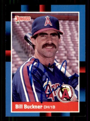 1988 Donruss Baseball #456 Bill Buckner Signed Autograph (No COA) | eBay