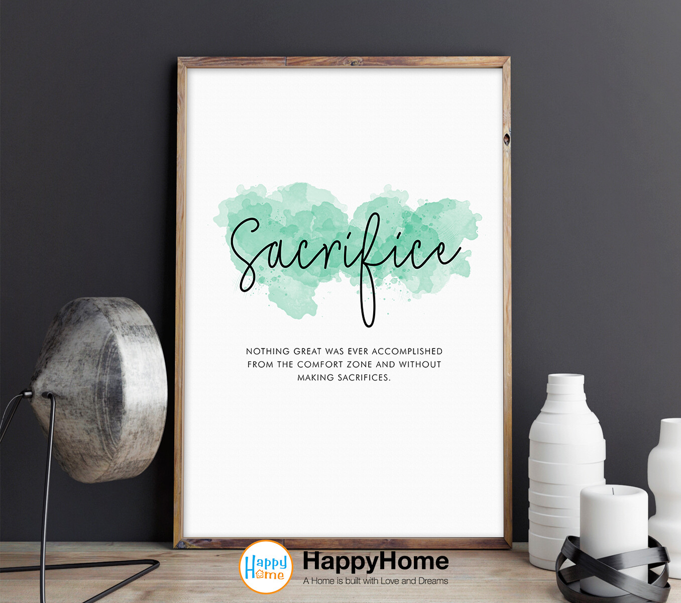 Sacrifice Definition Poster Motivational Inspirational Wall Art Office ...
