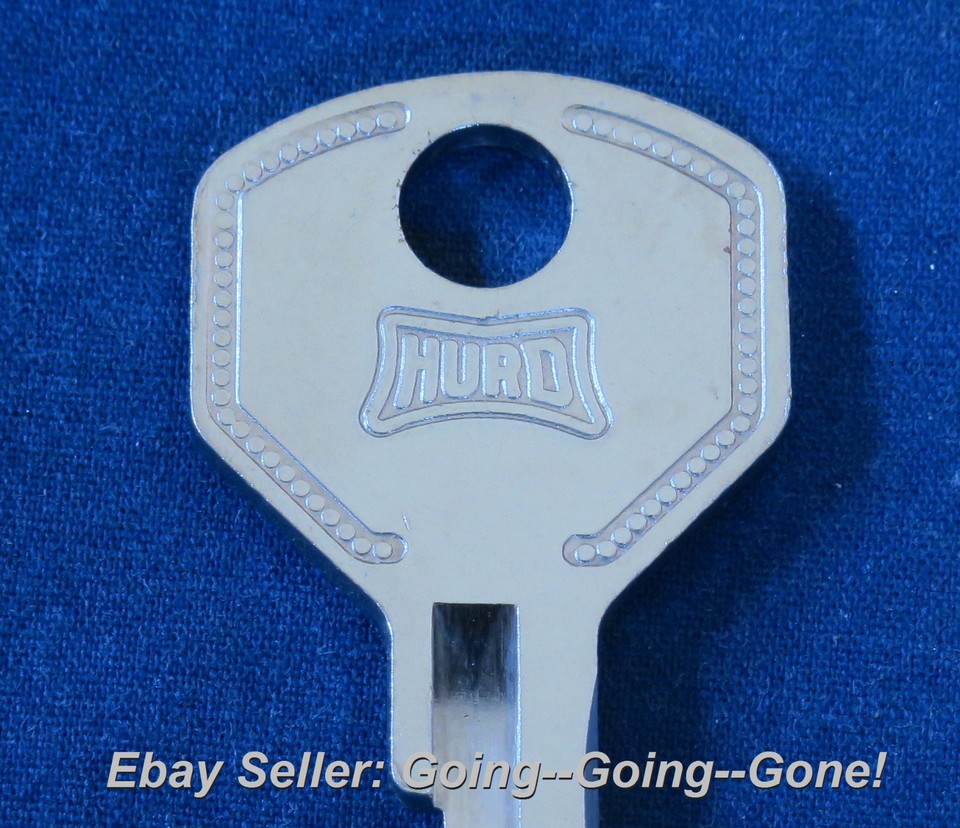 ORIGINAL HURD KEY BLANK FORD LINCOLN MERCURY 1932-1948 H5 1125H IGN ...