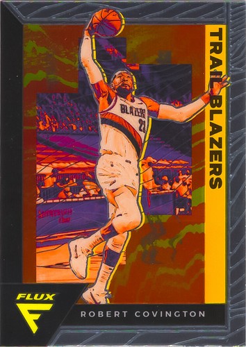 Robert Covington 2020-21 Flux Basketball Chrome Base Card #150 Trail ...
