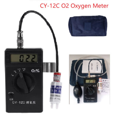 O2 Oxygen Concentration Content Monintor Tester Detector Meter Analyzer ...