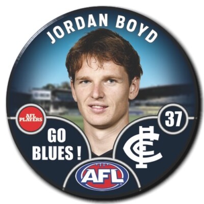 2025 AFL Carlton Football Club - BOYD, Jordan | eBay Australia