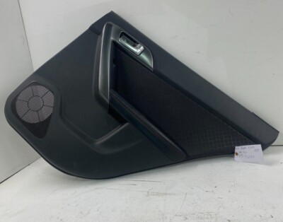 10-13 Kia Forte Sedan Rear Right Passanger Door Trim Panel Black ...