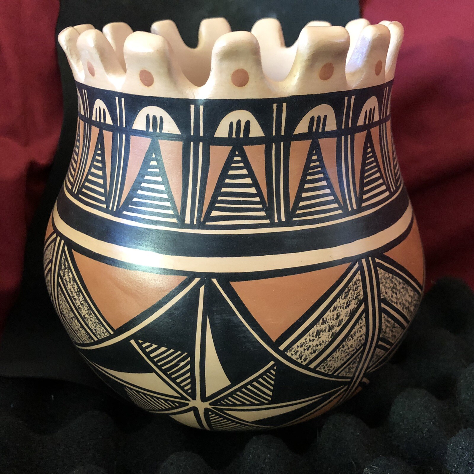 Hopi Large Water pot By Famous Hopi Artist A.Yesslith Gorgeous Q008 | eBay