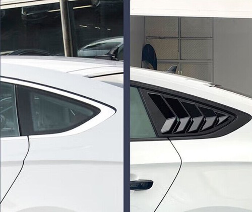 For Audi A5 S5 RS5 2017-2023 Shiny Black Side Rear Window Triangle ...