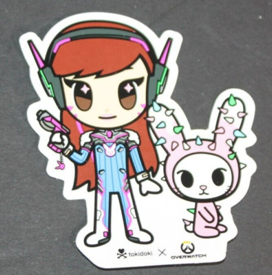 Overwatch Tokidoki Series 1 D. Va sticker (1 sticker) | eBay