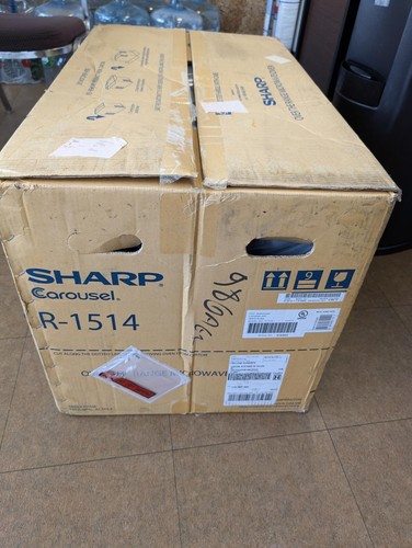 Sharp R-1514 1.5 Cubic-Foot 1000-Watt Over-the-Range Microwave ...