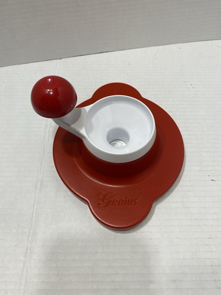 🆕 Genius 9 Piece Salad Mixer - Chopper - Slicer - Whip and More, Parts ...