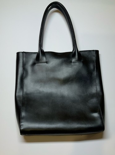 BCBG MaxAzria Cleo Tote Black Leather Shoulder Bag | eBay