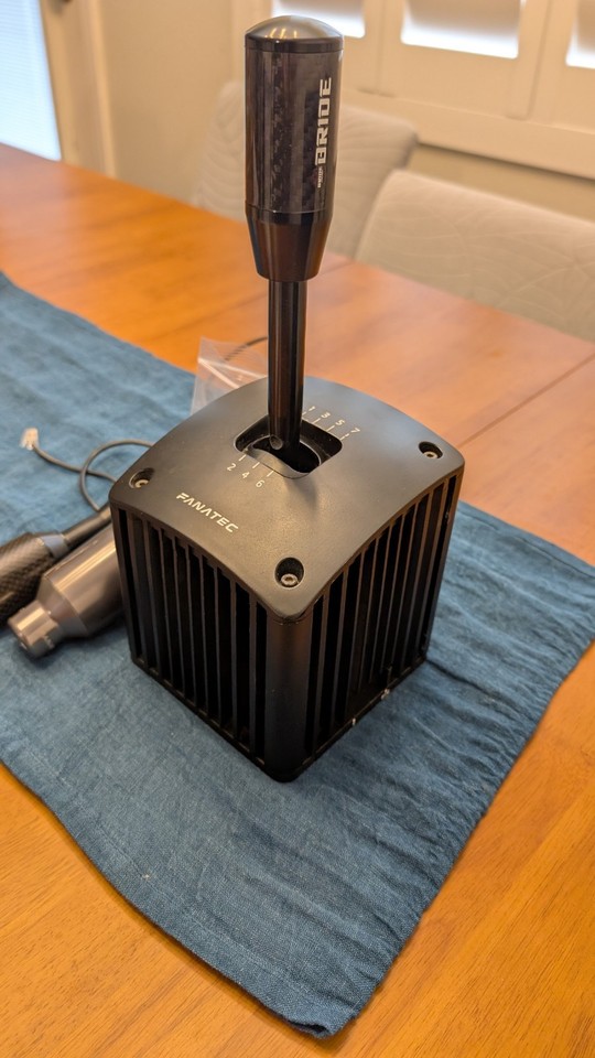 Fanatec ClubSport Shifter SQ V1.5 – 3 Knobs, Mounting Hardware – Base ...