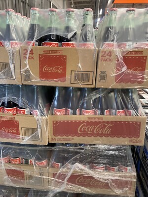 Mexican Coca-Cola Cane Sugar Import Glass Bottles 12oz Coke Hecho ...