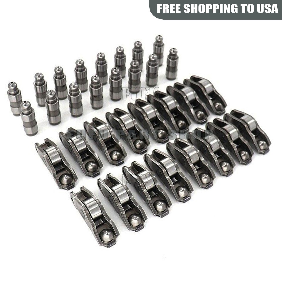 INA 16x Hydraulic Lifters Tappets Rocker Arms Set For VW GTI AUDI A4 2. ...
