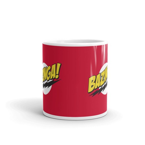 Bazinga Inspiration Unique Office Work Novelty Cup Gift Coffee Tea ...