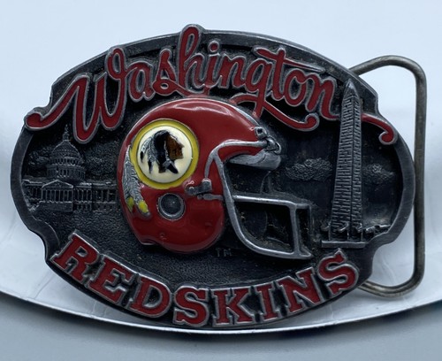 Vintage Limited Edition 1987 NFL Washington Team Belt Buckle Siskyou Co ...