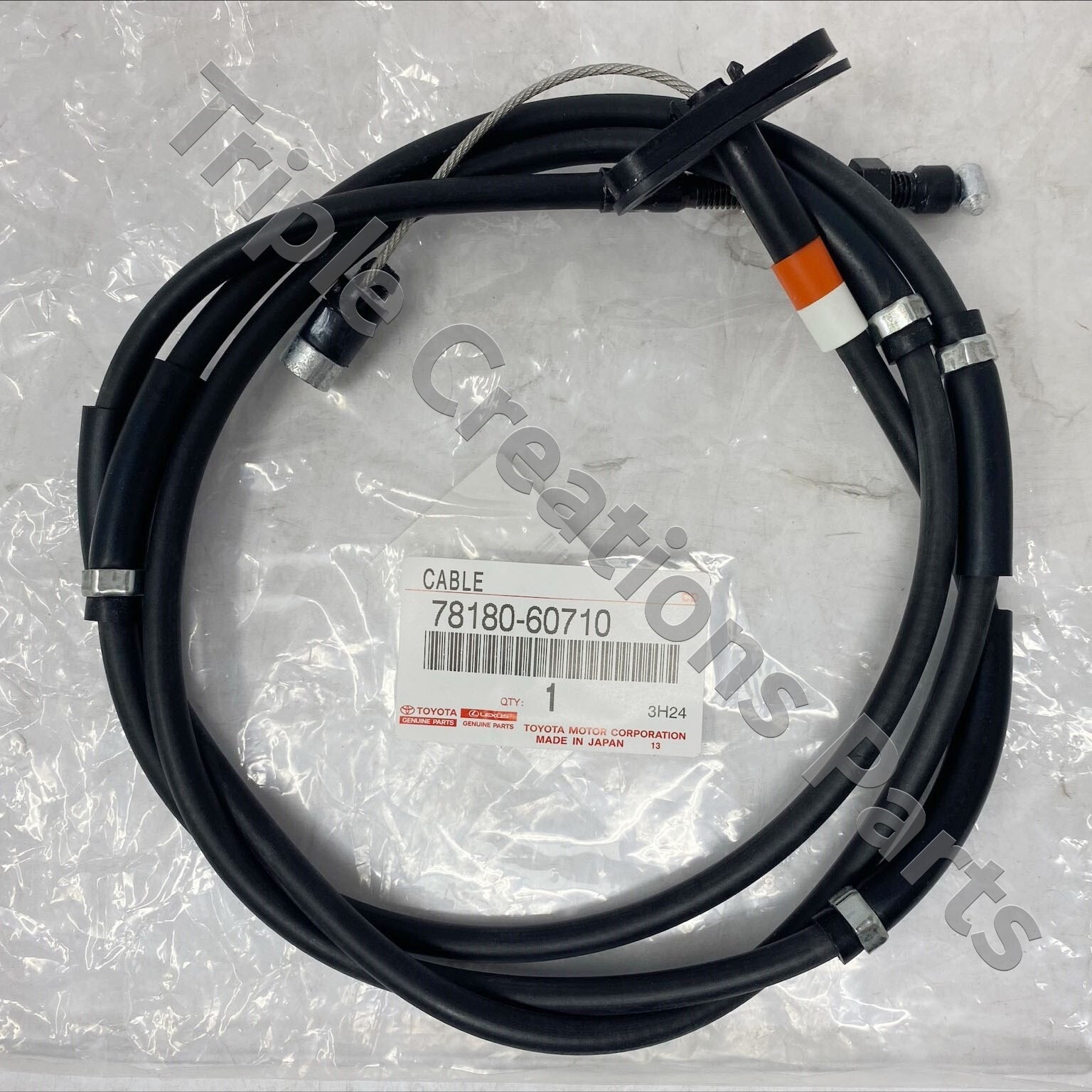 TOYOTA GENUINE 78180-60710 CABLE ASSY, ACCELERATOR CONTROL OEM ...