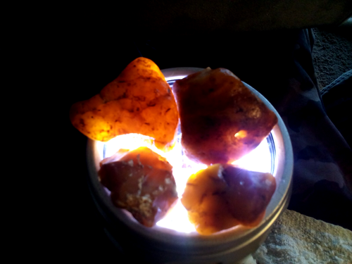 Natural Translucent Amber Opalite Rough with inclusions. 143g | eBay