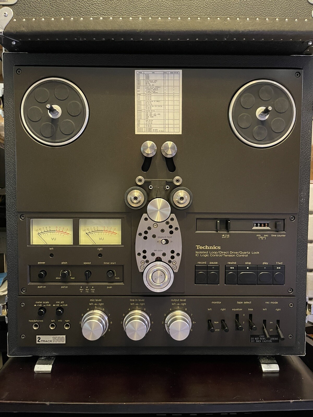 Technics RS-1500/RS9900/RS7500-RSDC10/SE-9600P/SU9600 & RS-1250 Brand ...