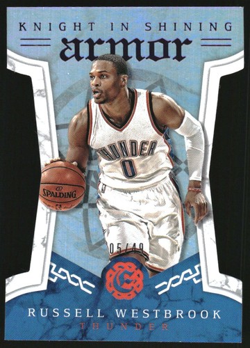 2016-17 Panini Excalibur Knight in Shining Armor Purple #2 Russell ...