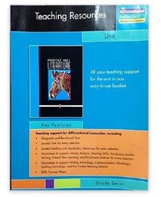 PRENTICE HALL LITERATURE, GRADE 7: UNIT 3 RESOURCE BOOK *Excellent ...