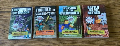 Minecraft Novels By Mark Cheverton - Paperback | eBay