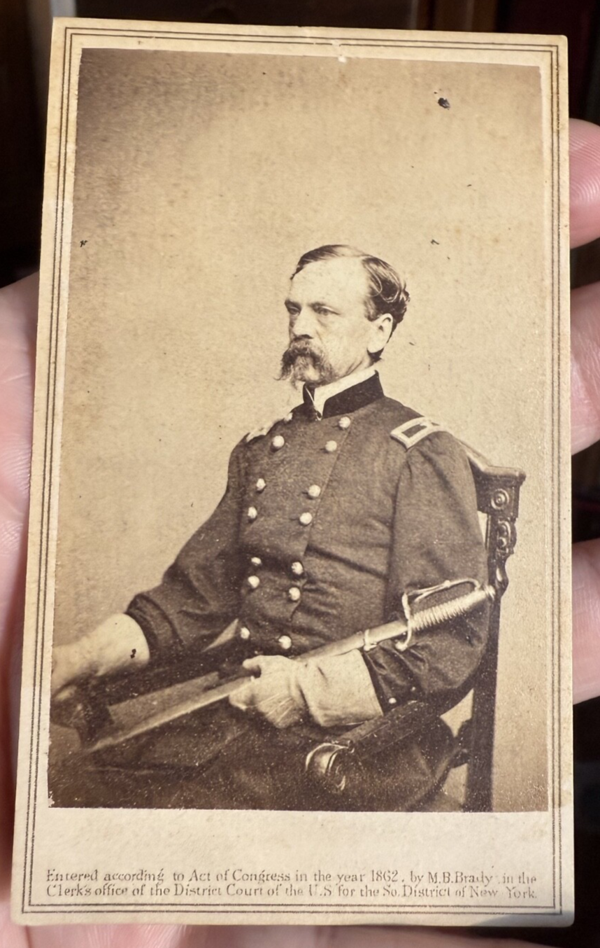 Civil War CDV Union Maj. Gen. Dan Sickles, Medal of Honor, WIA at ...