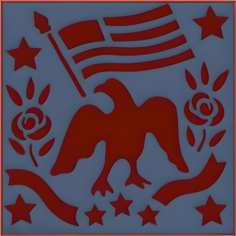 AMERICAN EAGLE 2 STENCIL - The Artful Stencil | eBay