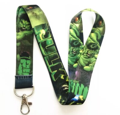 The Incredible Hulk ID Holder LANYARD Keychain Marvel Comics New!! | eBay
