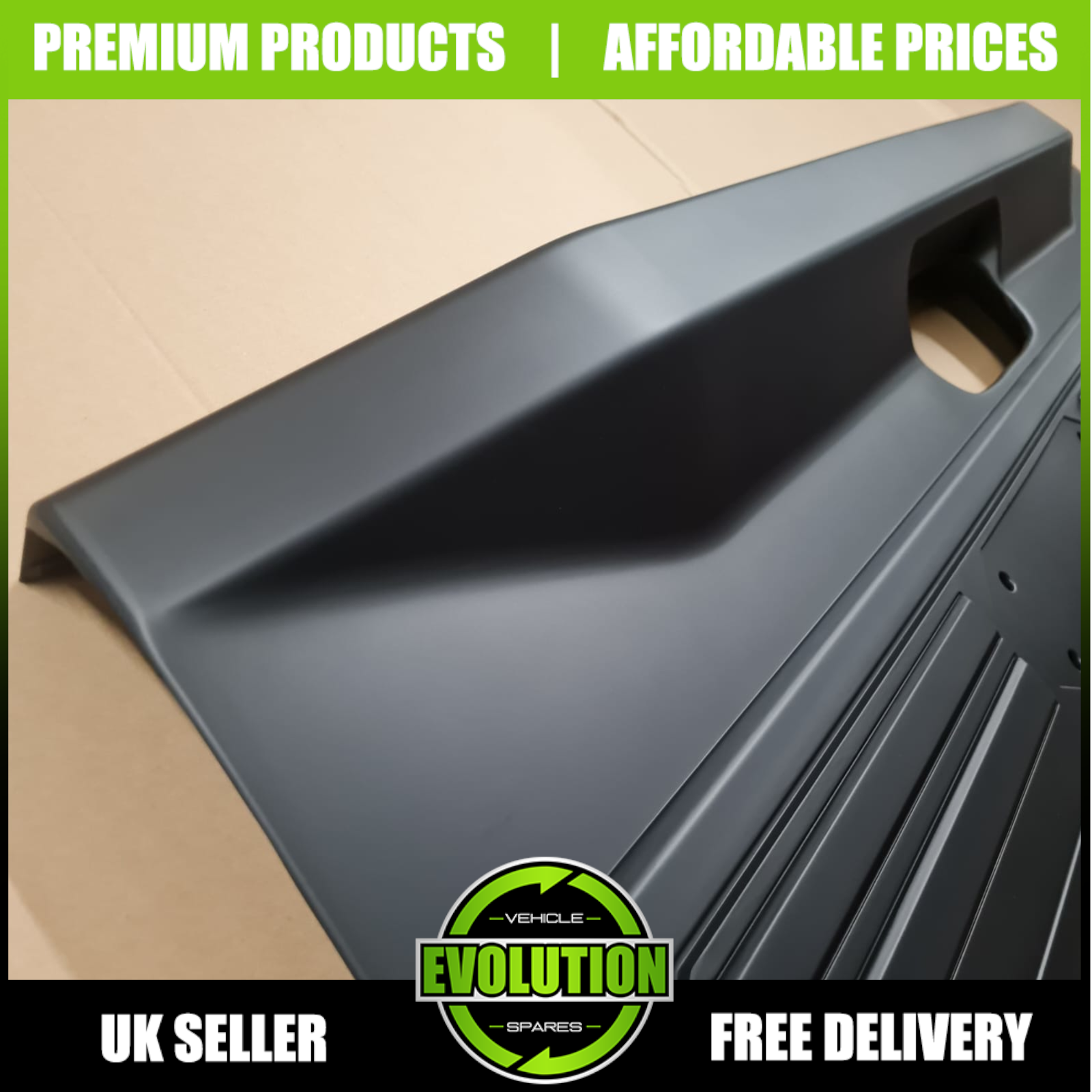 Tailgate Cover Nudge cladding Boot Trim Body Kit Fits Ford Ranger 2012 ...