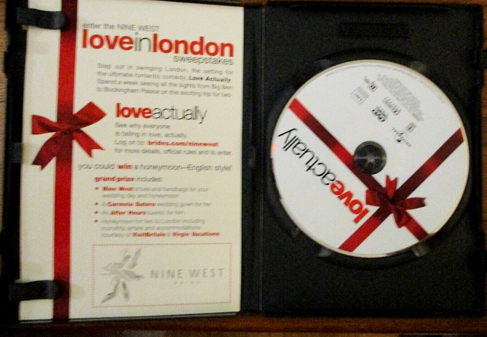 2004 Love Actually (2003) DVD Hugh Grant Keira Knightley Liam Neeson ...