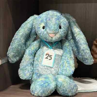 Fast Dispatch Bashful Luxe Bunny Azure Plush Rabbit 12Inch 25th ...