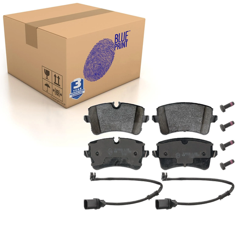 Rear Brake Pads A8 Quattro Set Kit Fits Audi 4H0 698 451 D Blue Print ...